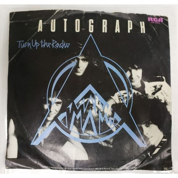 Media | 45 Rpm Record Autograph Turn Up The Radio Thrill Of Love ...